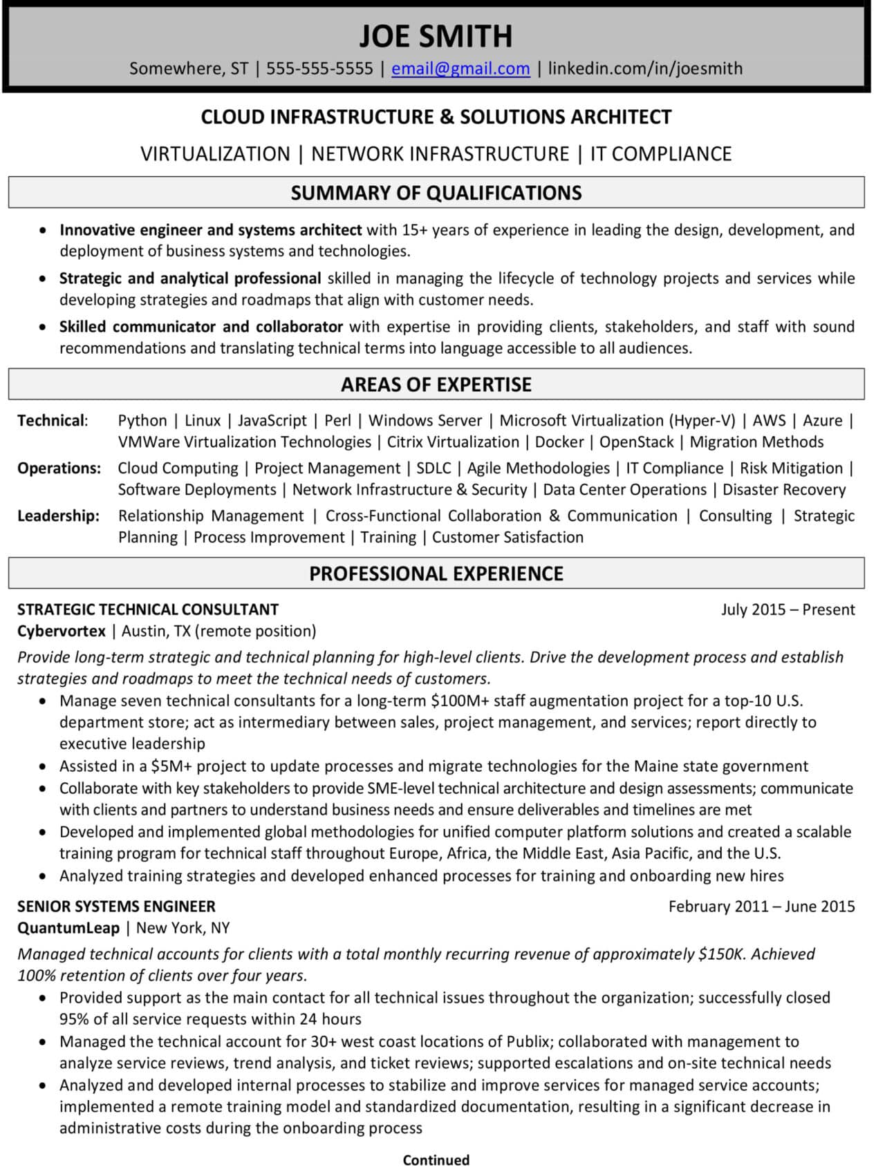 Infographic: Your Guide to ATS Resume Format (with Example)